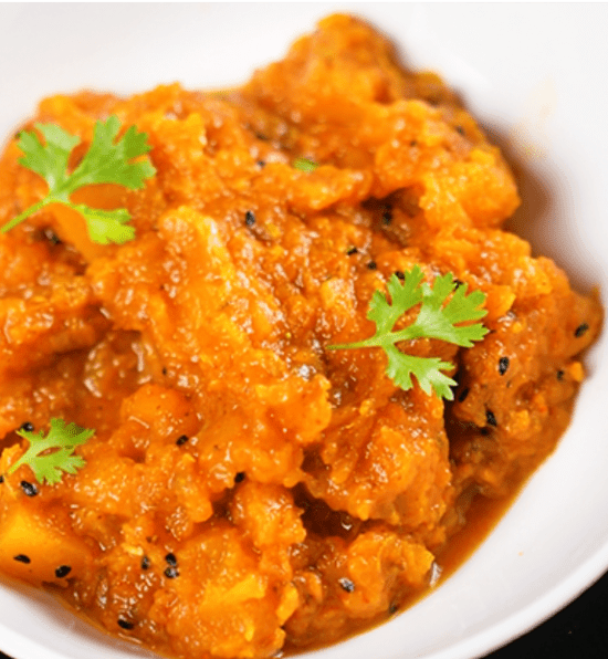 Kaddu ka Bharta [Indian Pumpkin Curry] - Lazy Hunter-Food | Recipes